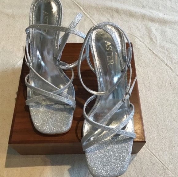 ASTER | Shoes | Nwob Aster Sparkle Heel | Poshmark